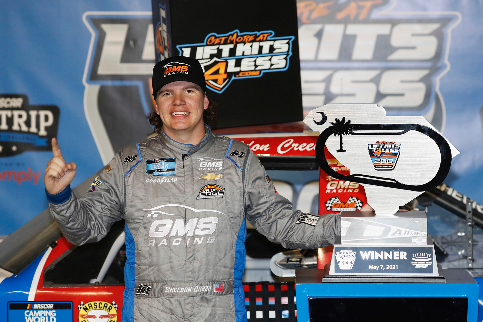 Truck Series champ Sheldon Creed wins at Darlington - Sheldon Creed Racing